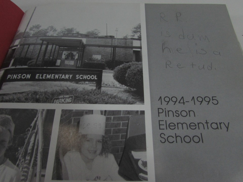 1995 Pinson Elementary School Yearbook, Annual Alabama | eBay