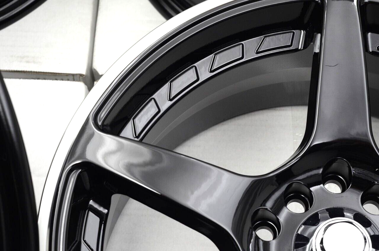 16" Wheels Rims Black Polish Honda Civic Accord Camry Prius Corolla ...