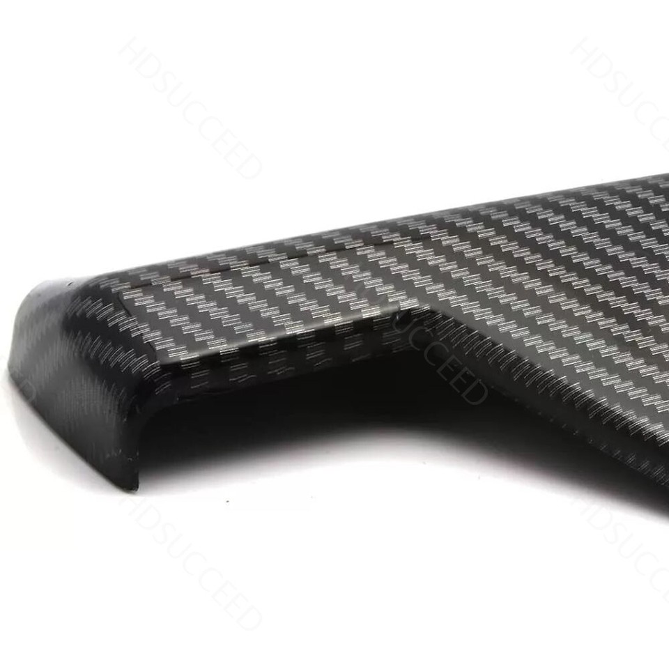 Carbon Fiber Style Rear Bumper Diffuser Splitter Canard for Dodge ...