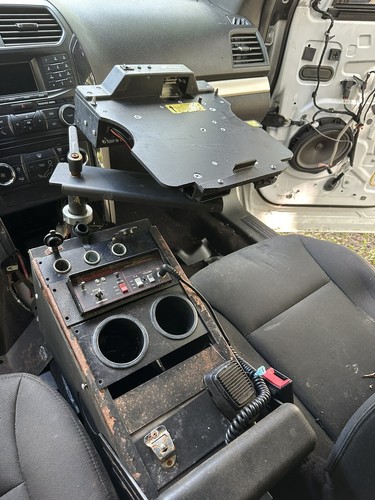 Police Console With laptop Stand | eBay