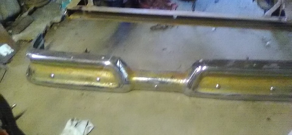 1957 Ford Fairlane Rear Bumper Original | eBay