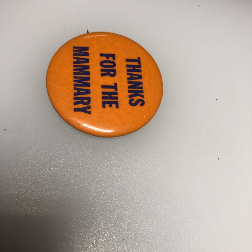 1966 Hippie Counter Culture Peace Love Thanks For Vintage Button Pin ...