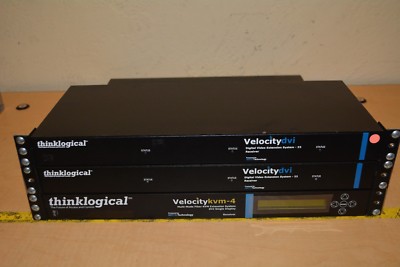 Thinklogical Velocitykvm-4 Fiber KVM Extension System With 2x Receivers ...