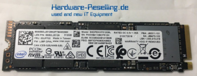 Lenovo Intel 512GB M.2 2280 PCIe NVMe SED 2.5" SSDPEKKF512G8L 00UP703 ...