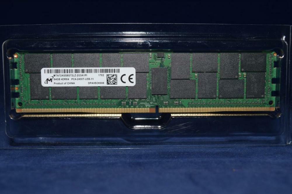 Micron Mta72ass8g72lz-2g3a1 ECC 64gb Pc4-19200t Ddr4-2400 4rx4 RAM ...