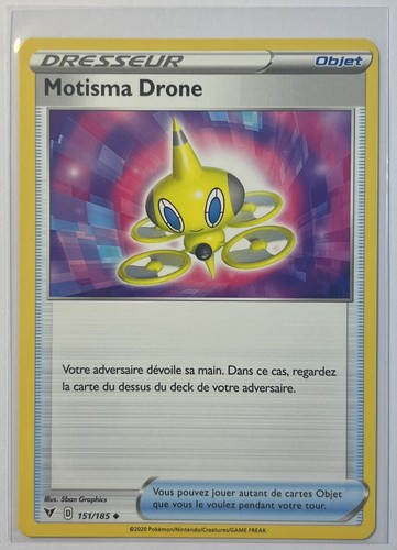 Motisma Drone 151/185 Peu Commune Voltage Éclatant Épée Et Bouclier 2020 | eBay
