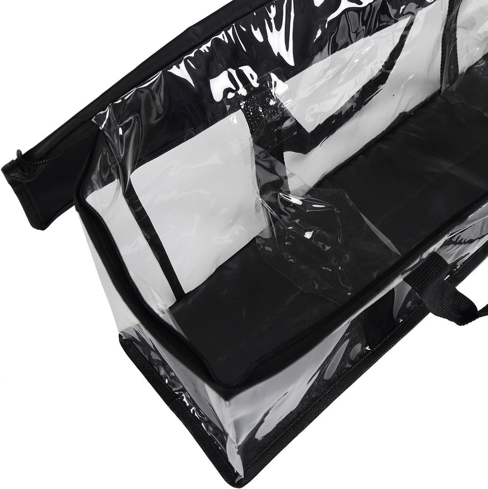 Set of 4 DVD Storage Bags Hold up to 160 DVDs (40 Each Bag) Water ...