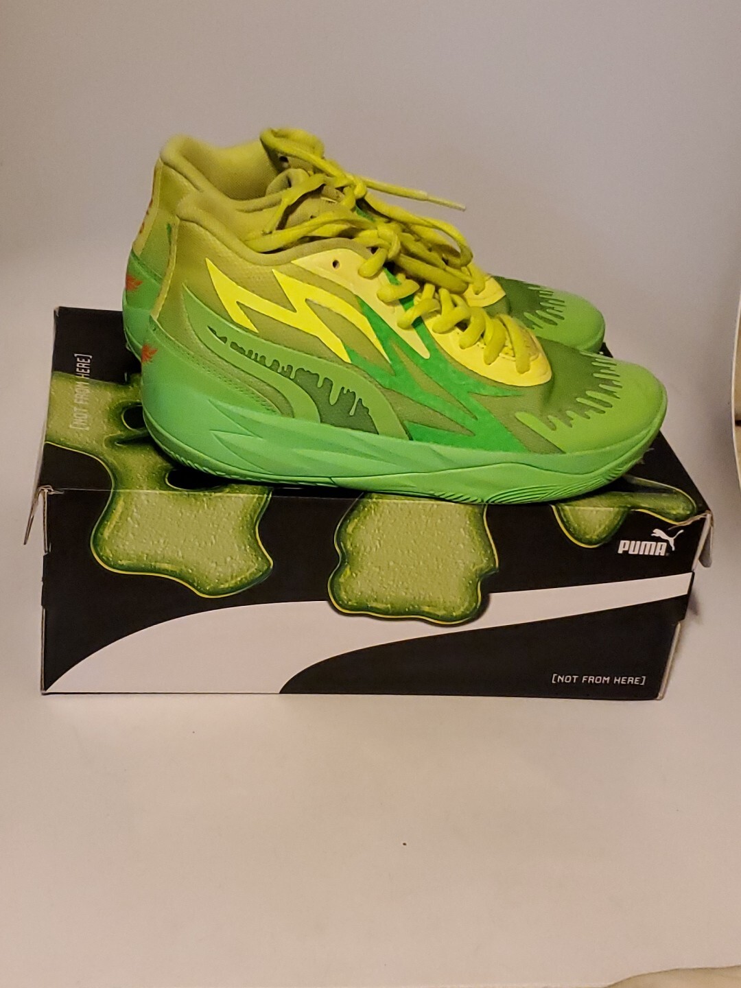 Puma Lamelo MB .02 Ball Nickelodeon Slime Junior Size… - Gem