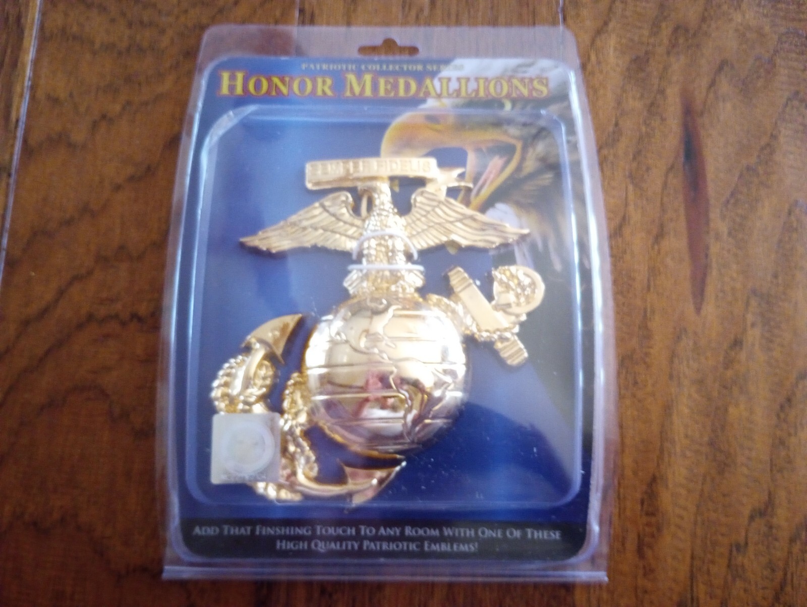 U.S MARINE CORPS EGA GOLD OVERSIZED EAGLE GLOBE & ANCHOR WALL MEDALLION ...