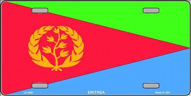 Eritrea Flag Metal Novelty License Plate Tag LP4008 | eBay