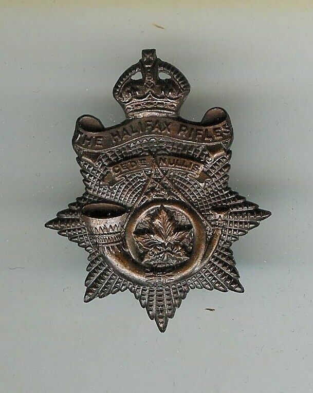 WWII Canadian Halifax Rifles Cap Badge | eBay