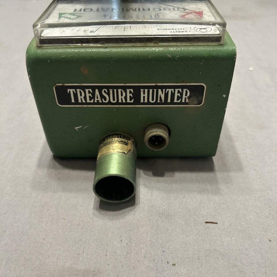 VINTAGE GARRETT BFO METAL DETECTOR (POWERS ON NOT FULLY TESTED) | eBay