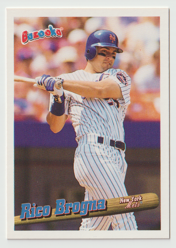 1996 Topps Bazooka Baseball #50 Rico Brogna - New York Mets | eBay