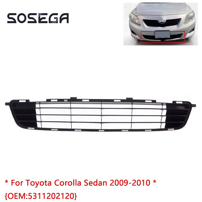 For Toyota Corolla Sedan 2009 2010丨1x Front Bumper Cover Grille Lower ...
