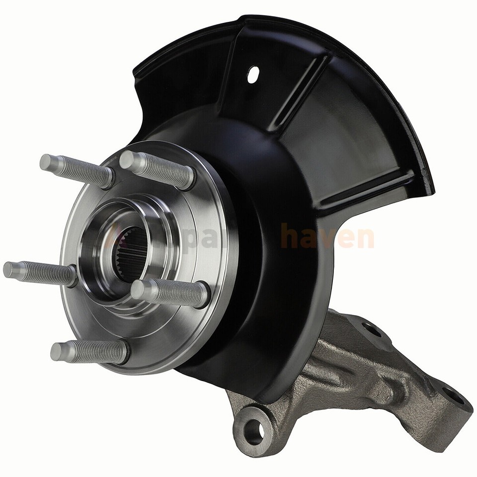 Pair Front Wheel Hub Bearing Steering Knuckle Assembly For 2011-2014 ...