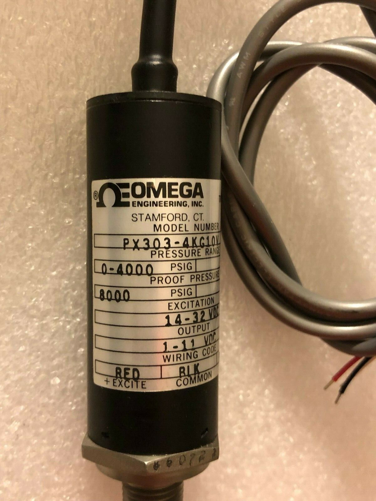 OMEGA Pressure Switch PX303-4KG10V | eBay