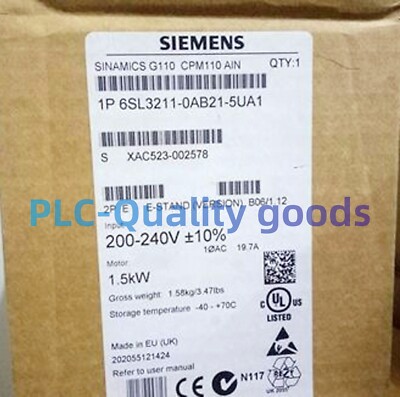 1PCS Brand New 6SL3211-0AB21-5UA1 Siemens 6SL3 211-0AB21-5UA1 Fast ...