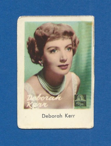 1957 Dutch Gum Autografbilder Deborah Kerr | eBay UK
