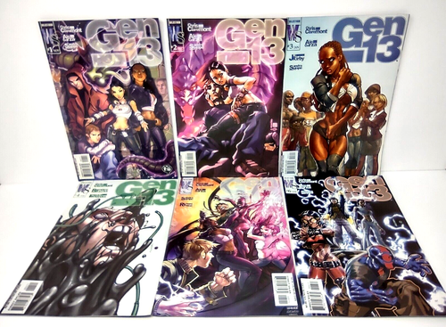 Gen 13 Issues 1 2 3 4 5 6 WildStorm Comics 2002 - 2003 Lot of 6 | eBay
