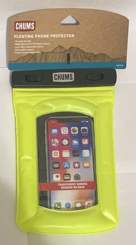 Chums Floating Phone Protector- Dry Bag With Water Tight Seal, Removable Lanyard | eBay