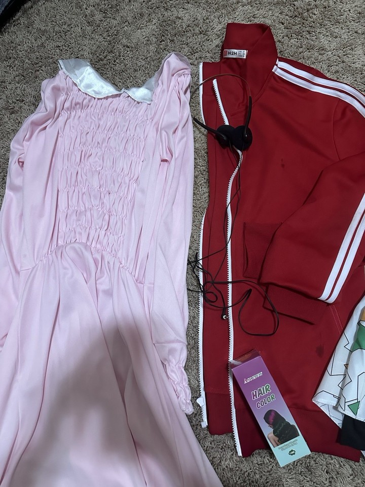 Stranger Things Cosplay Family Costume Lot. Eleven, Max, Demodog ...