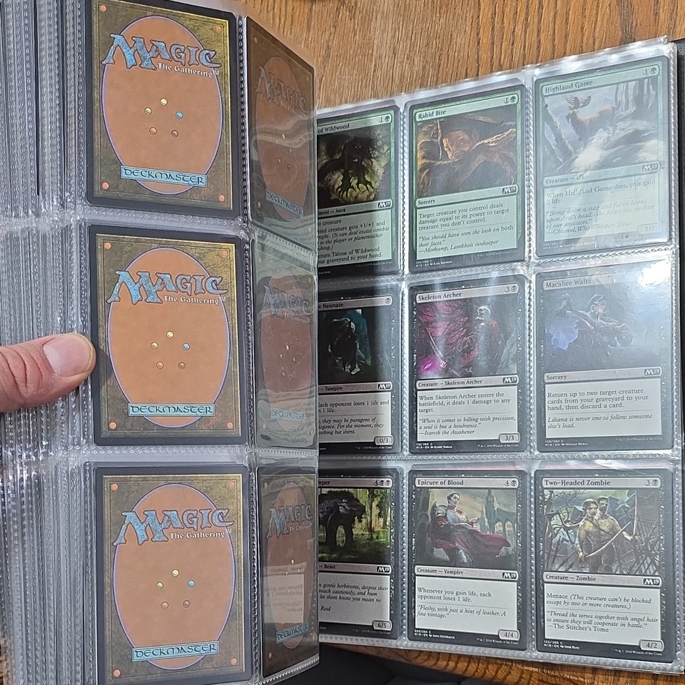 Lot of Over 200 MTG Cards Bulk Some Holos and Play Sets Magic The ...