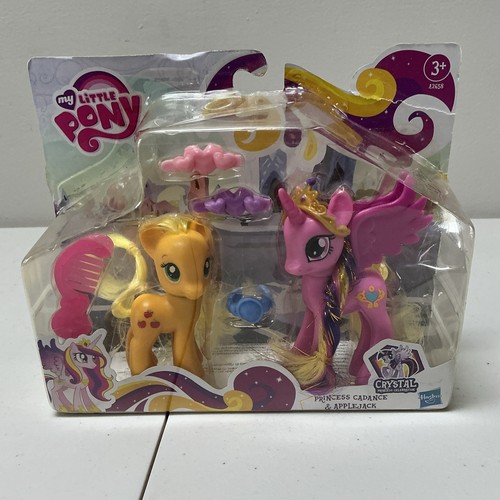 My Little Pony 2012 Crystal Princess Cadance & Applejack G4 RARE NIB ...