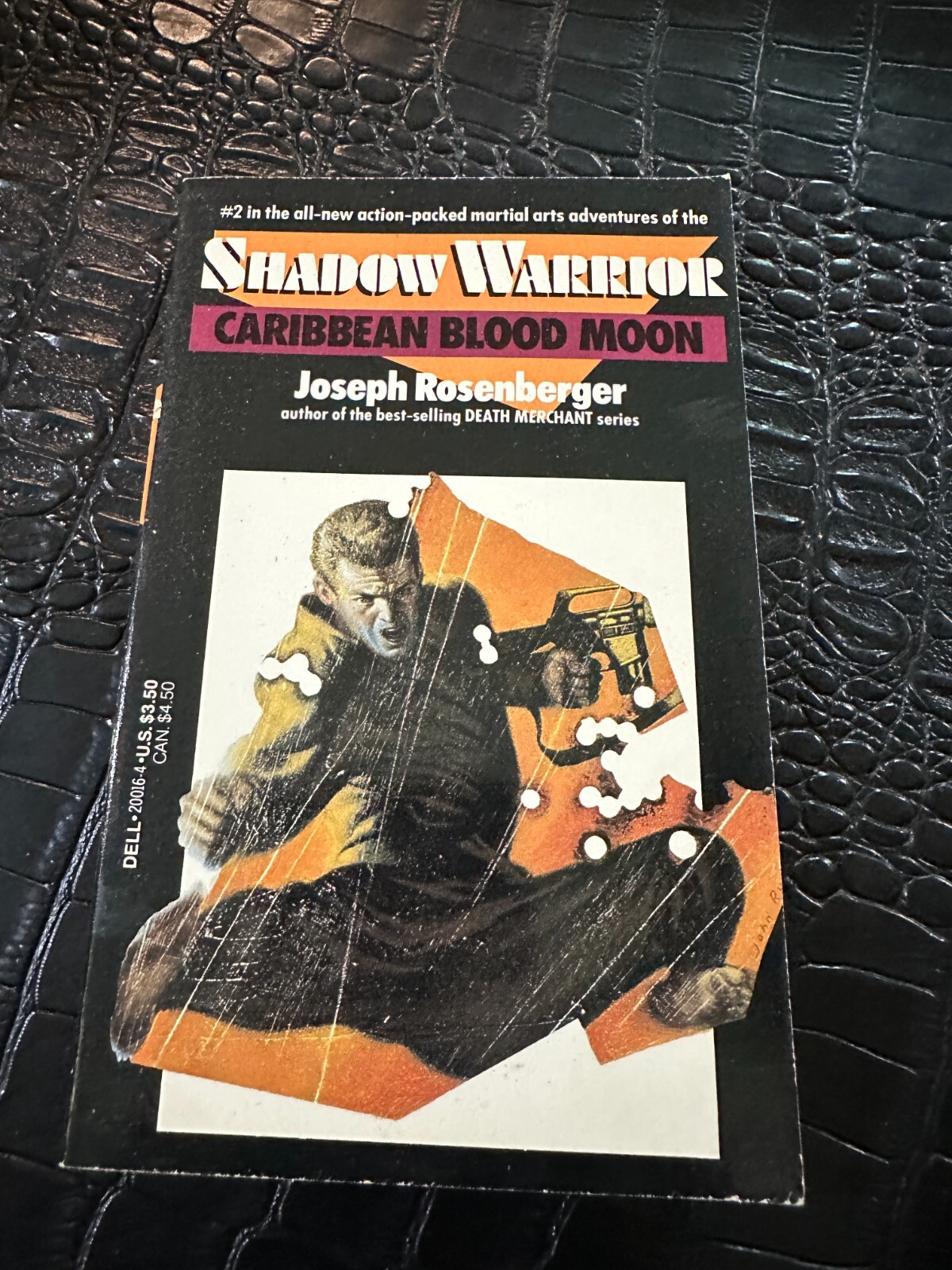 JOSEPH ROSENBERGER Shadow Warrior Caribbean Blood Moon 1988 paperback ...