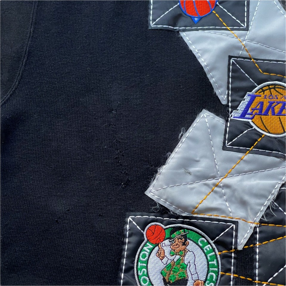 Vintage 90s Basketball Shirt NBA Teams Mens 2X-Large Black UNK Pullover ...