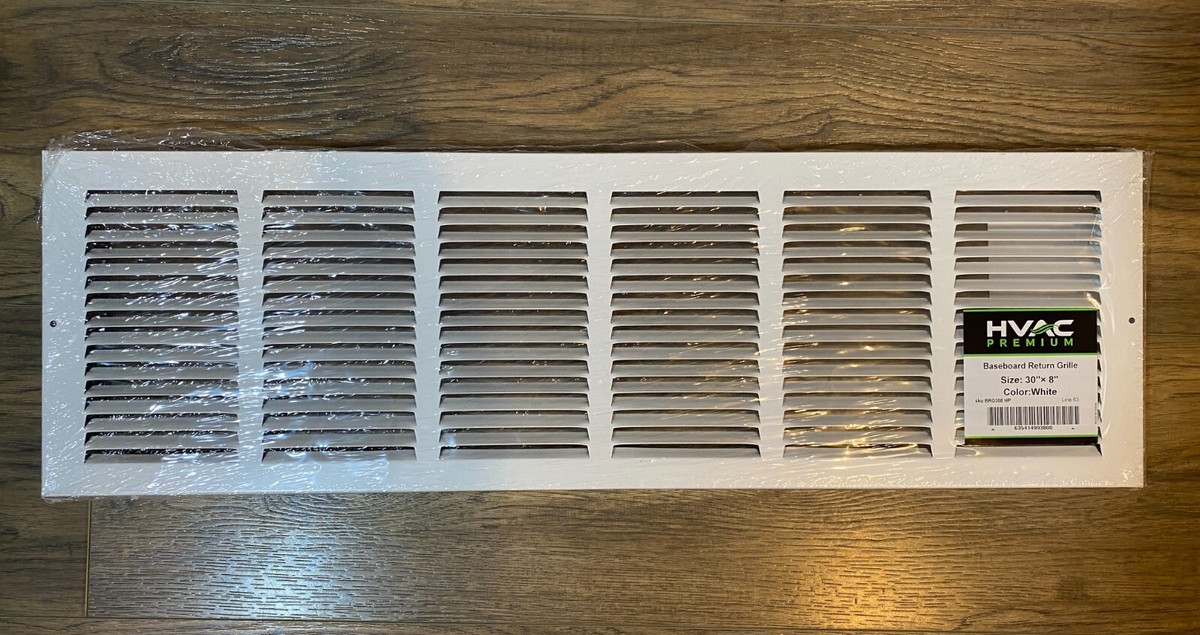 Return Air Vent Covers Wall 30 X 6 Custom Traditional Vent Cover