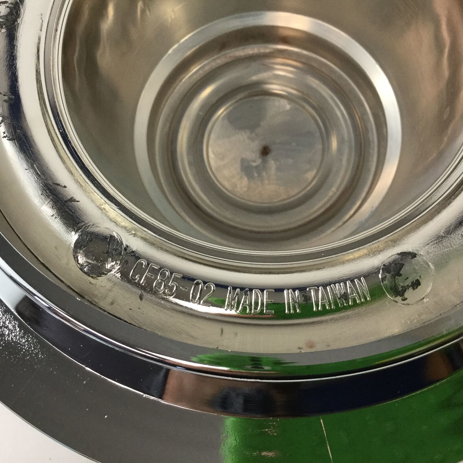 Vision Rally Wheel Cover Chrome Derby Center Cap CF85-02 JC5023V VIS314 ...