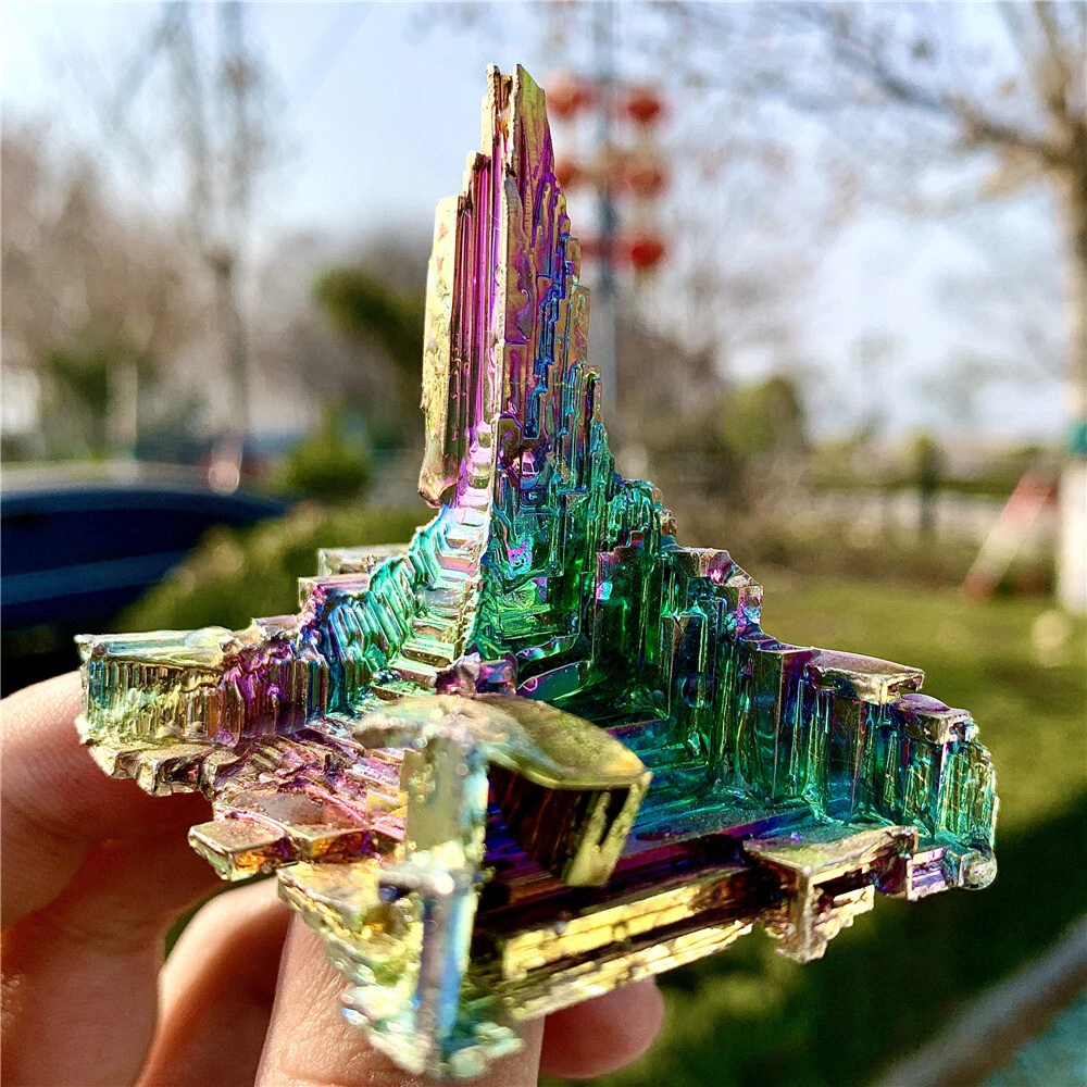 Natural Bismuth Crystals