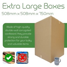 Extra Large Cardboard Boxes for sale | eBay