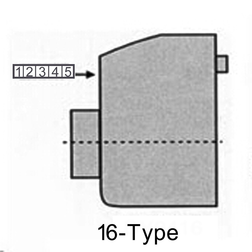 New 10 TYPE MECHANICAL POSITION INDICATOR COUNTER 25 MM HOLE SELECT ...