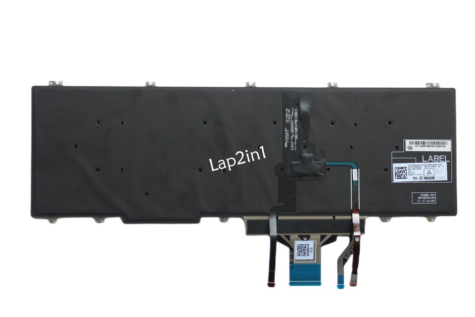 New Dell Precision 7530 7540 7730 7740 UK Backlit Keyboard with Pointer ...