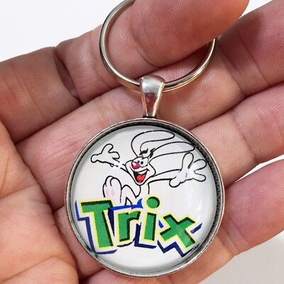 Trix Tricks The Rabbit Key Ring Necklace Cufflinks Tie Clip Ring ...
