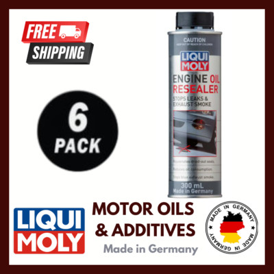 6 x Liqui Moly Engine Oil Resealer Stop Leak & Exhaust Smoke 300mL ...