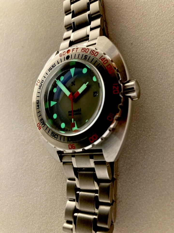 Mod TURTLE NH35 Frog Army Dome Military Orange U1 Gray Tactical Combat ...