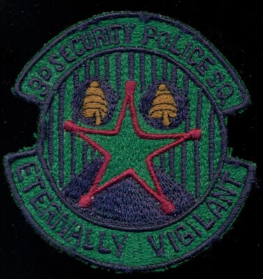 USAF Philippines 3rd Security Police Squadron Clark Air Base Patch CT-5 ...