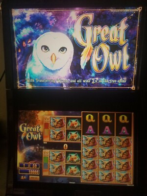 WMS GREAT OWL BB1.5 BB2 DONGLE SLOT MACHINE SOFTWARE WILLIAMS BLUEBIRD ...