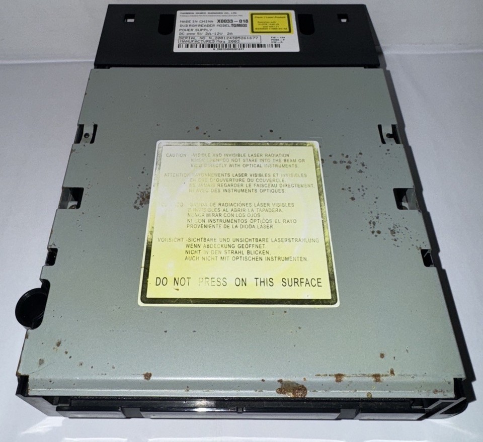 OEM Xbox OG Thomson TGM600 Complete DVD Drive w/ Laser Assembly for ...