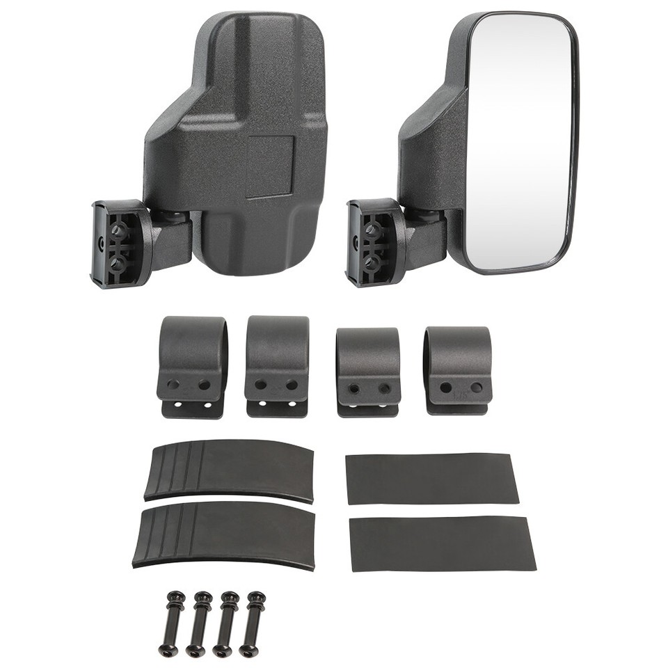 UTV ATV Shockproof Rearview Side View Mirrors 360° For John Deere Gator ...