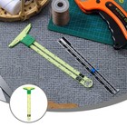 5 In 1 Sliding Gauge Measuring Sewing Ruler Tool for Sewing Crafting ...