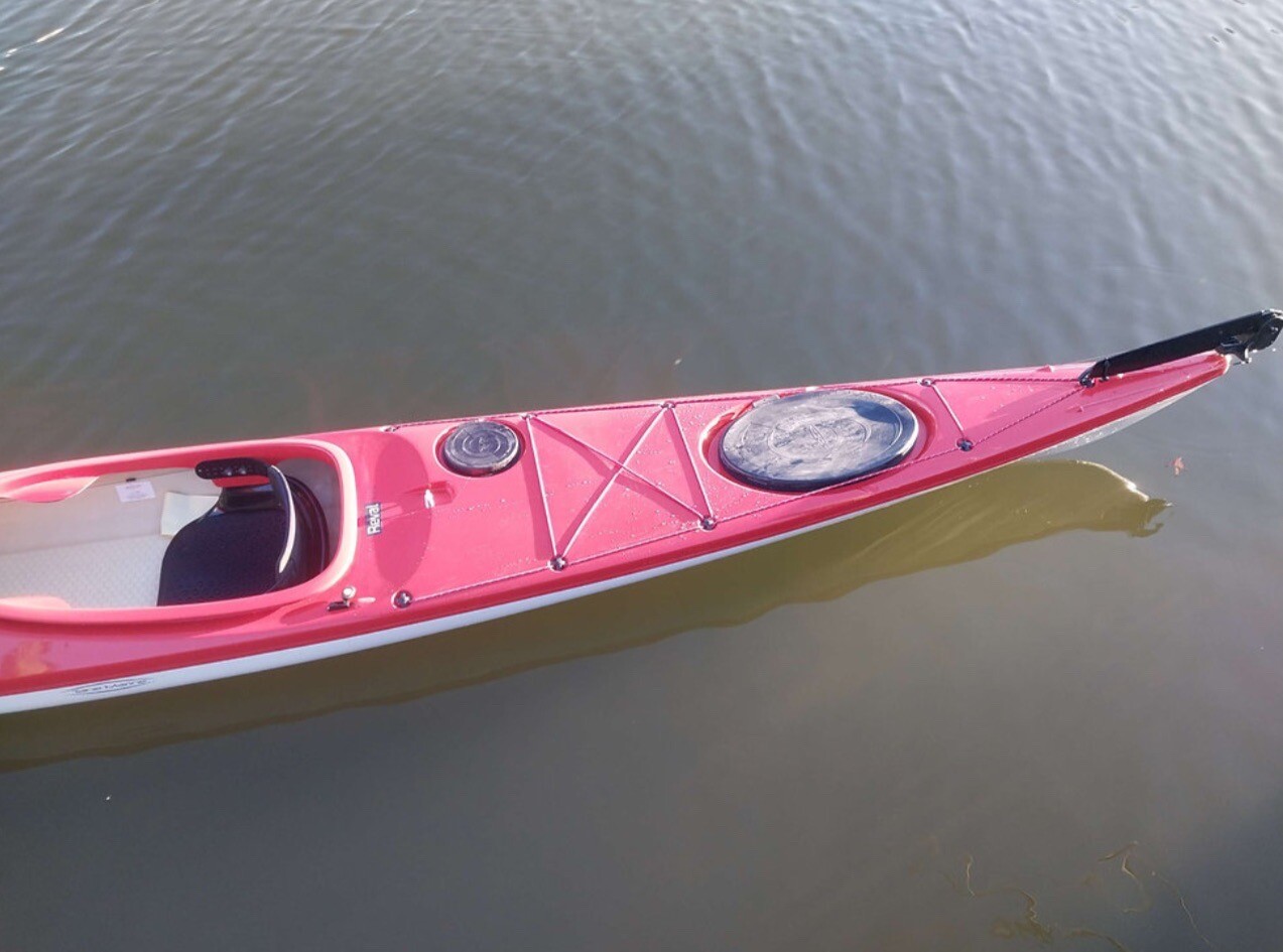 17'5” Zegul Kayaks REVAL HV Performance Sea Kayak Touring Kayak Red NEW ...