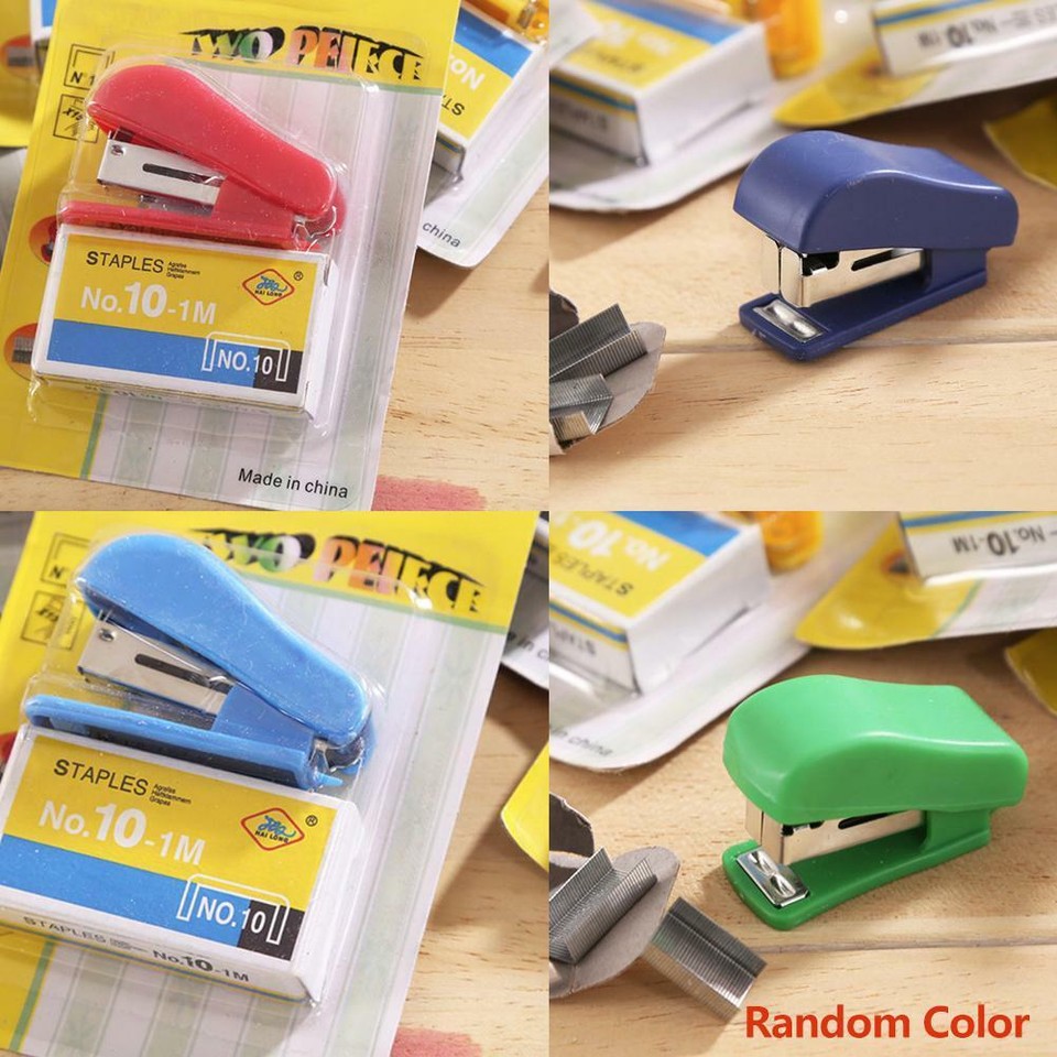 Super Mini Small Stapler Useful Mini Stapler Staples Supply Binding ...