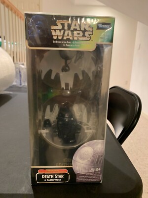 STAR WARS Complete Galaxy DEATH STAR WITH DARTH VADER 3.75" 1998 POTF 2 ...