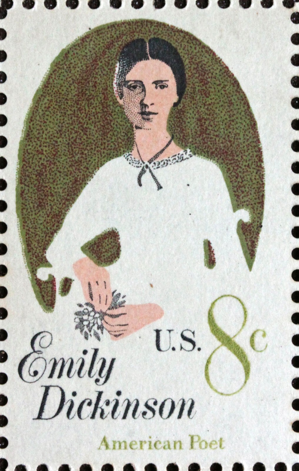 EMILY DICKINSON *2x3 FRIDGE MAGNET* POET AUTHOR SLANT RHYME SHORT LINES ...