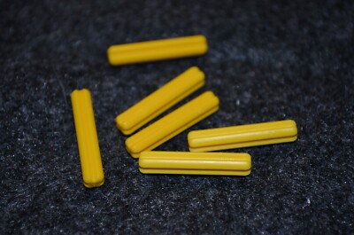 (6) Yellow #3 Axle Rods Rod ~ Technic ~ New Lego Parts ~ | eBay