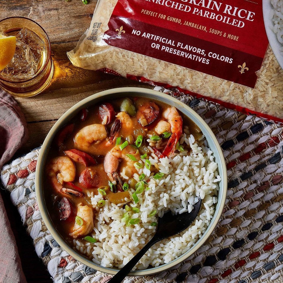 Enriched Parboiled Rice 10 Lb Long Grain Rice ,Long Grain Rice for ...