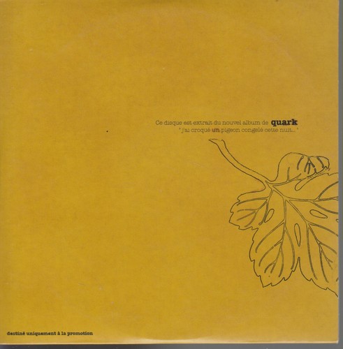 Quark - J'ai croqué un pigeon - Mini Album CD PROMO - TBE | eBay